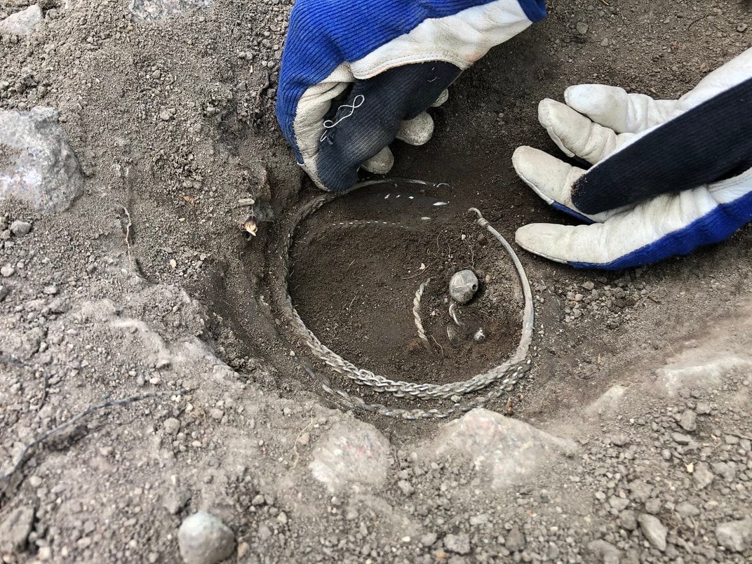Archaeologists Unearth Trove of Viking Age Jewelry in Sweden